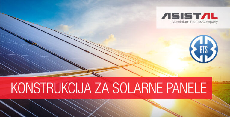 Konstrukcija za solarne panele – Lyctum